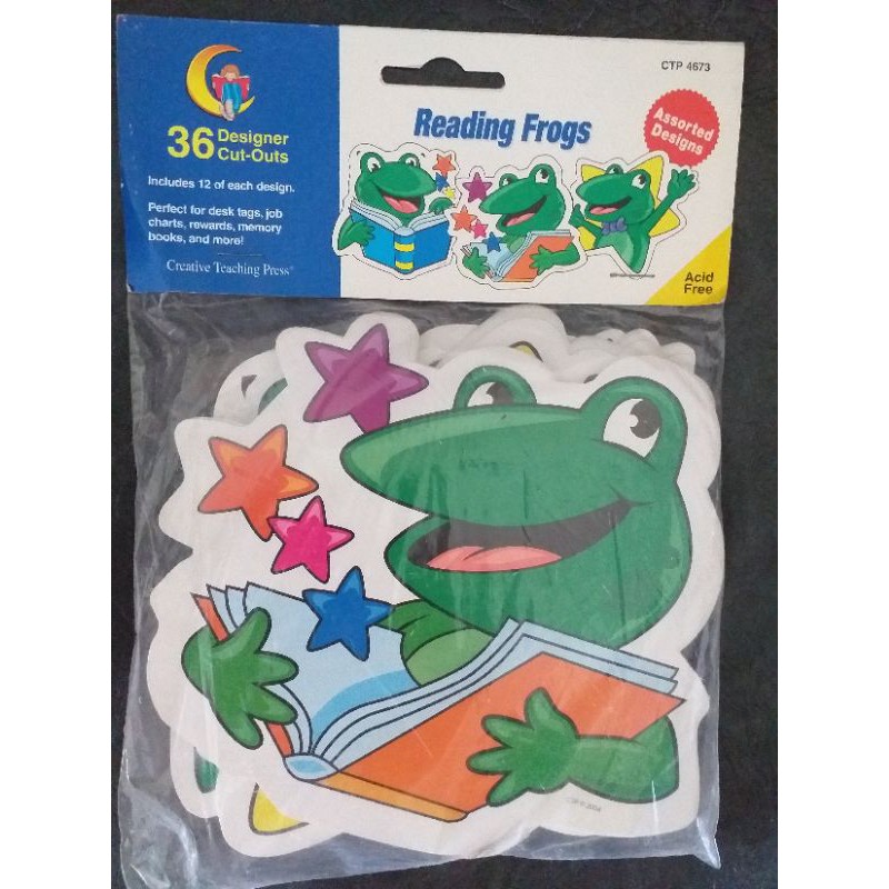 Jual Designer Cut-Outs Variety Pack | Reading Frogs | Shopee Indonesia