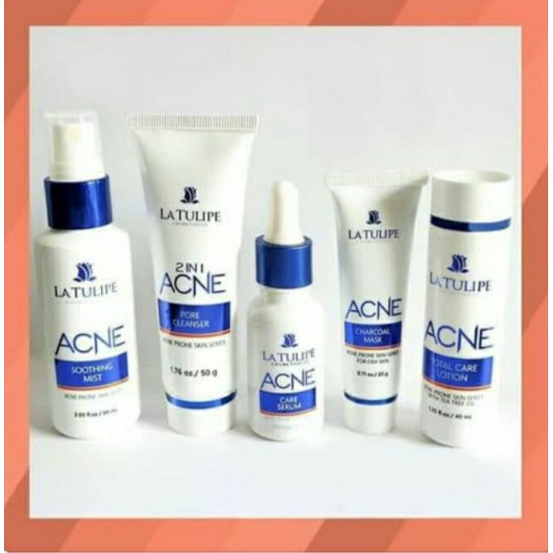 Jual La tulipe acne series (paket) | Shopee Indonesia