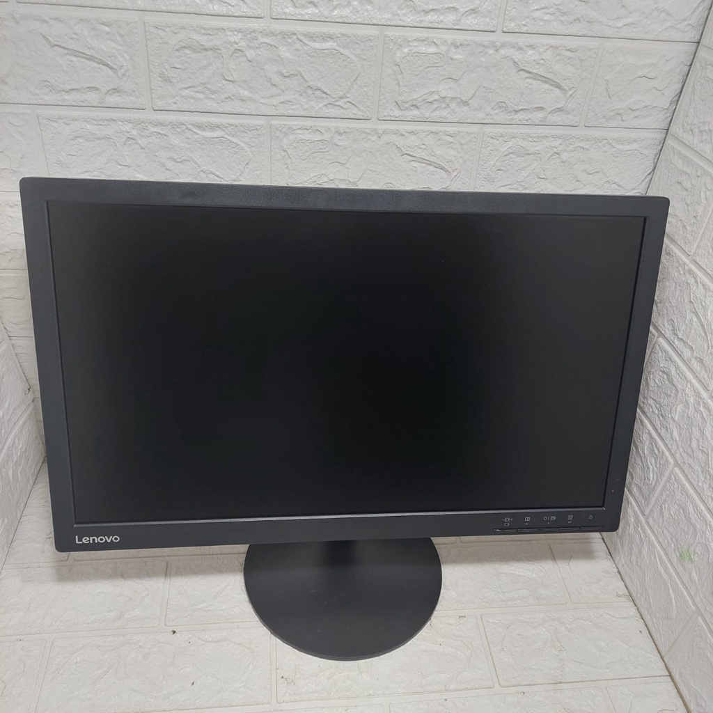 Jual Monitor Lenovo 22Inch LED T2224dA Full Hd Like New Lengkap Kabel ...