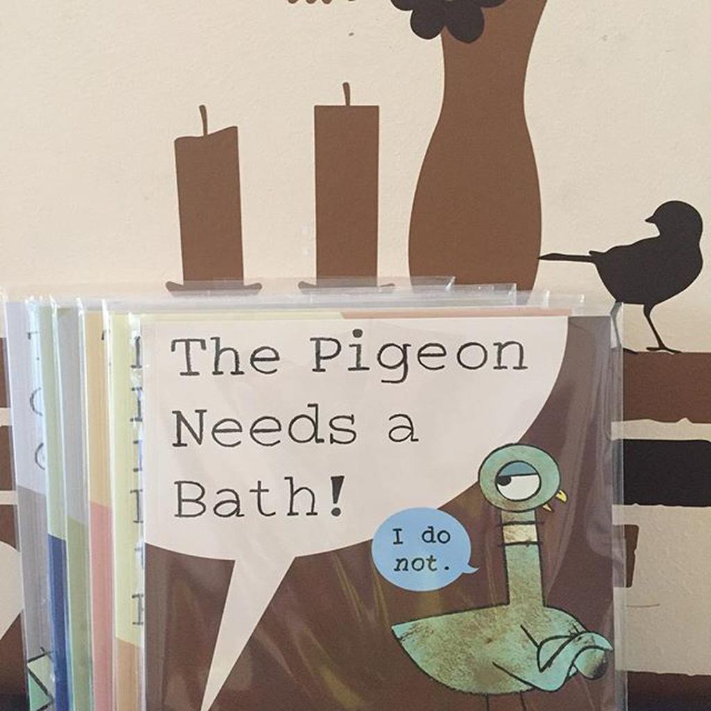 Jual The Pigeon Needs a Bath - Pigeon series by Mo Willems.. | Shopee ...