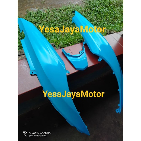 Jual Body Belakang Yamaha Mio J Warna Biru muda / Mio GT (YM) | Shopee ...