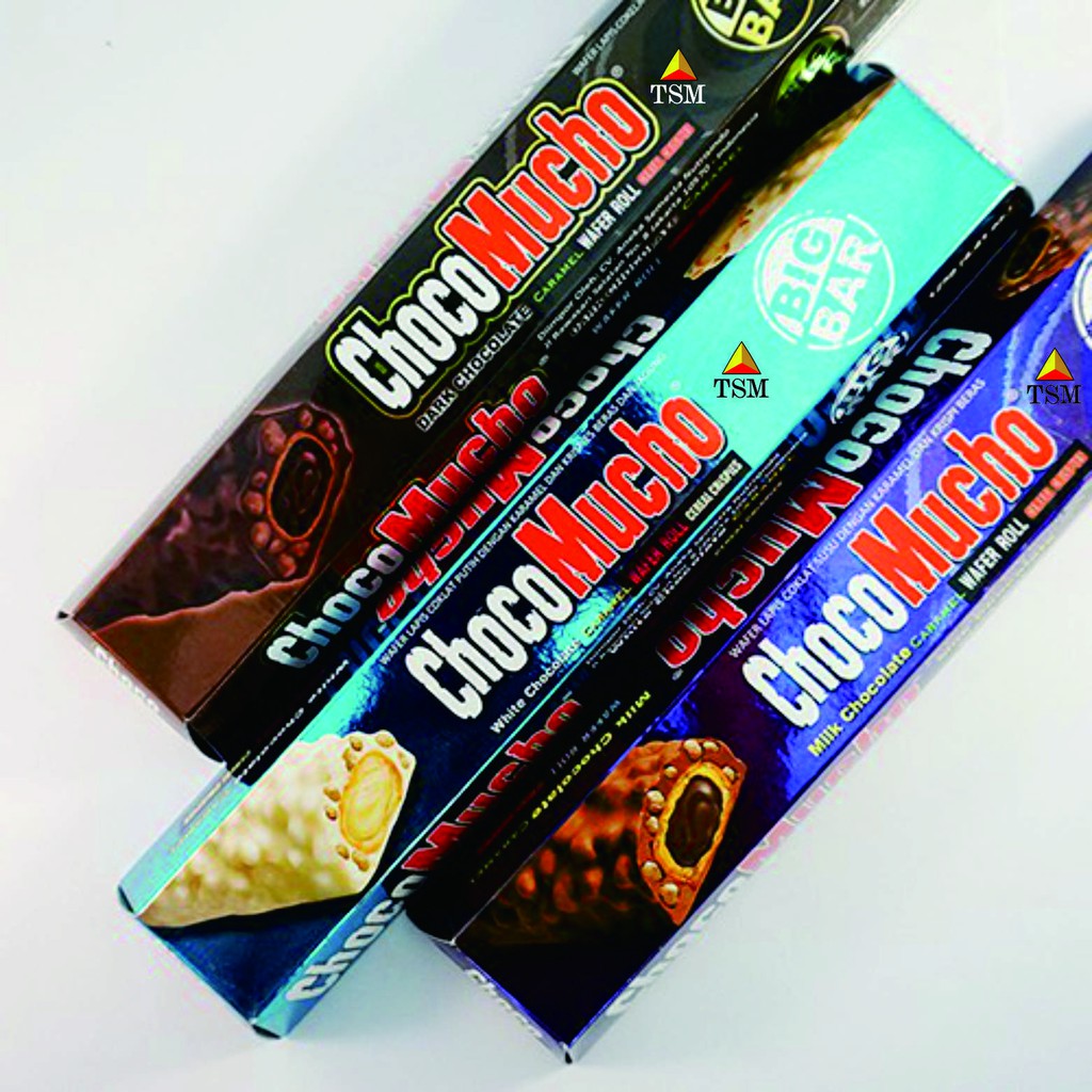 Jual CHOCO MUCHO BIG BAR 125gr / WAFFER ROLL LAPIS COKLAT | Shopee ...