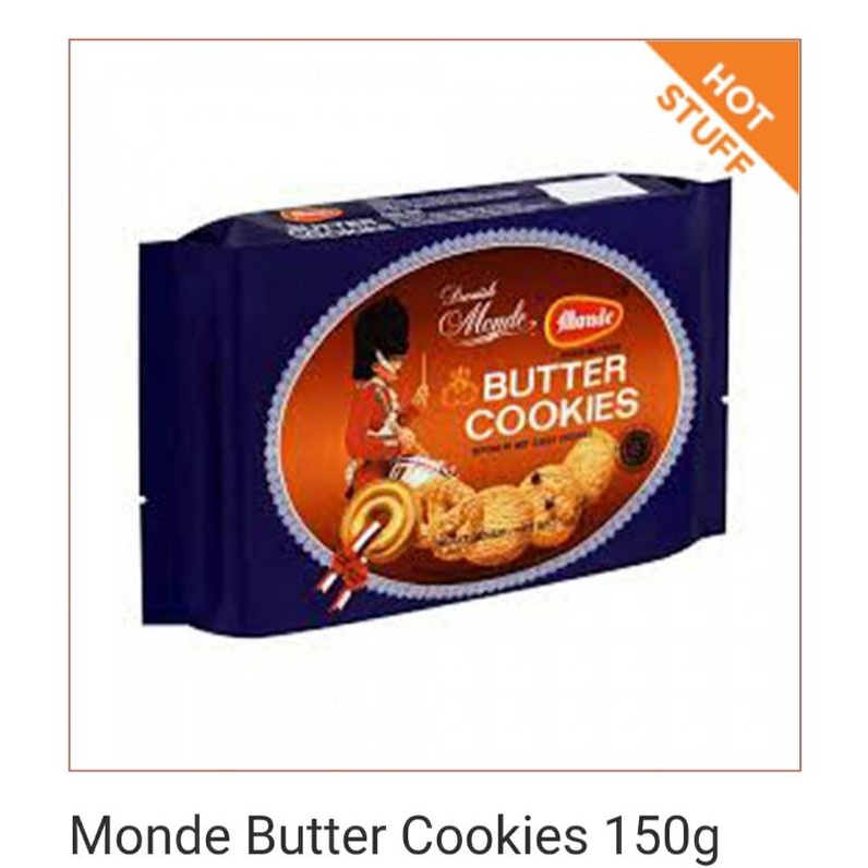 Jual Monde Butter Cookies 150g | Shopee Indonesia