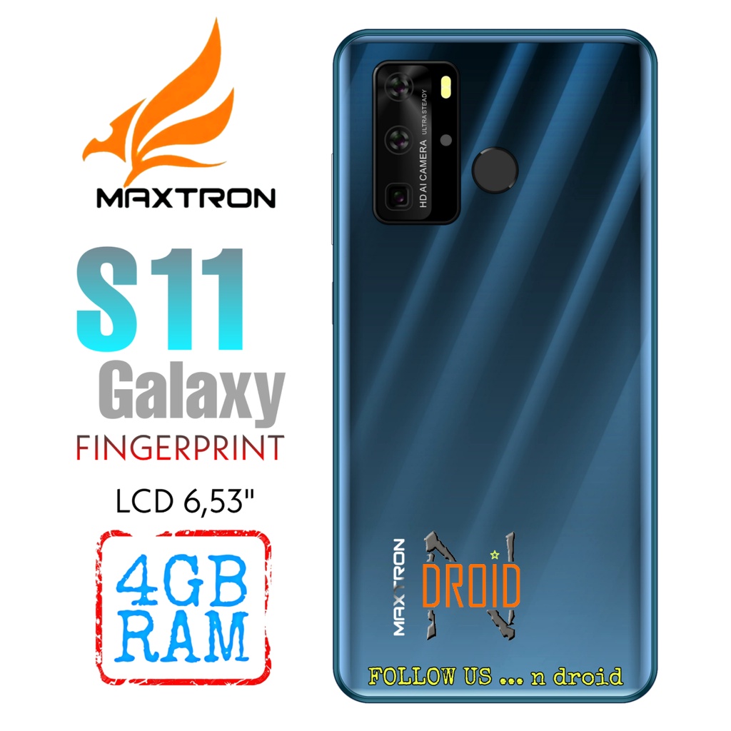 Jual (RAM 4GB) MAXTRON S11 GALAXY 4G - HP MAXTRON S11 GALAXY - HP ...