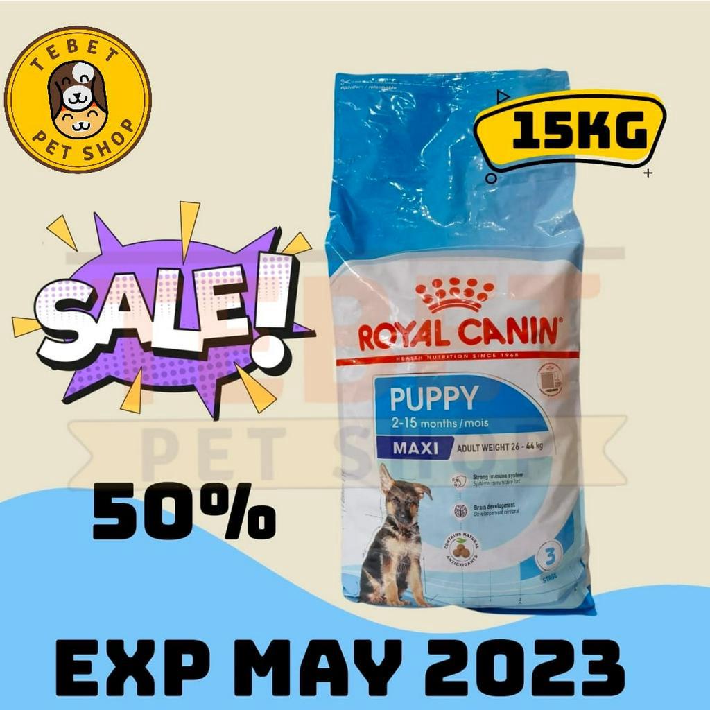 Jual RC Maxi Puppy 15KG Dry Food Makanan Khusus Anak Anjing Ras Besar ...