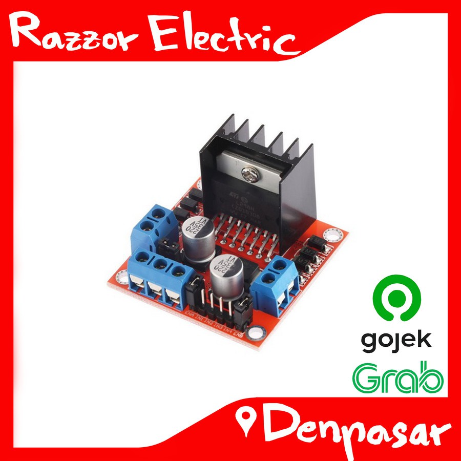 Jual L298N Driver Motor Untuk Arduino / Denpasar - Bali | Shopee Indonesia