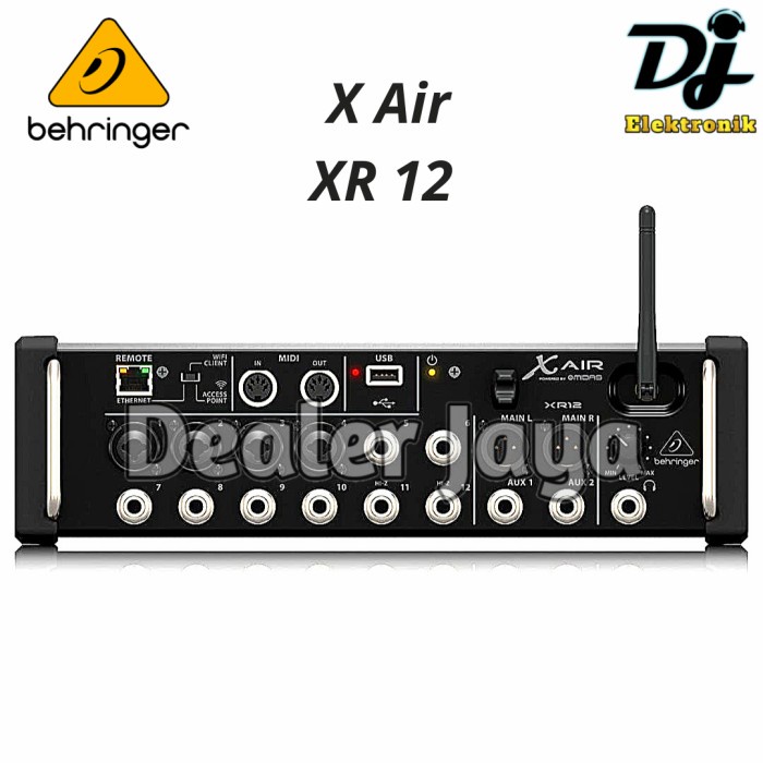 Jual Mixer Digital Behringer X Air XR12 / XR 12 - 12 channel | Shopee Indonesia