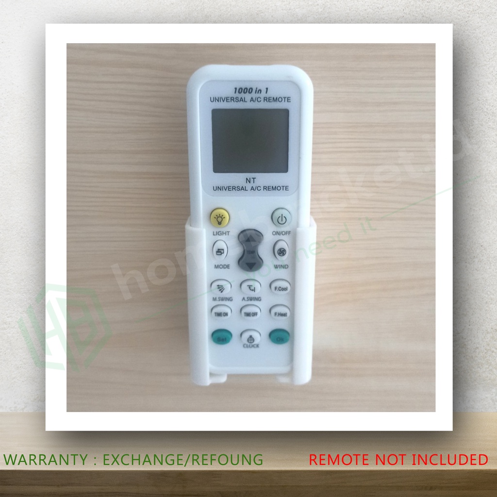 Jual Bracket Remote AC Universal Non Ori Standing Holder Bracket Braket ...