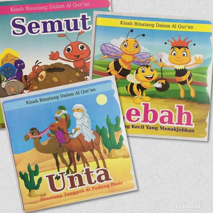 Jual Buku Anak - Kisah Binatang Dalam Al Quran - Dongeng Anak | Shopee Indonesia