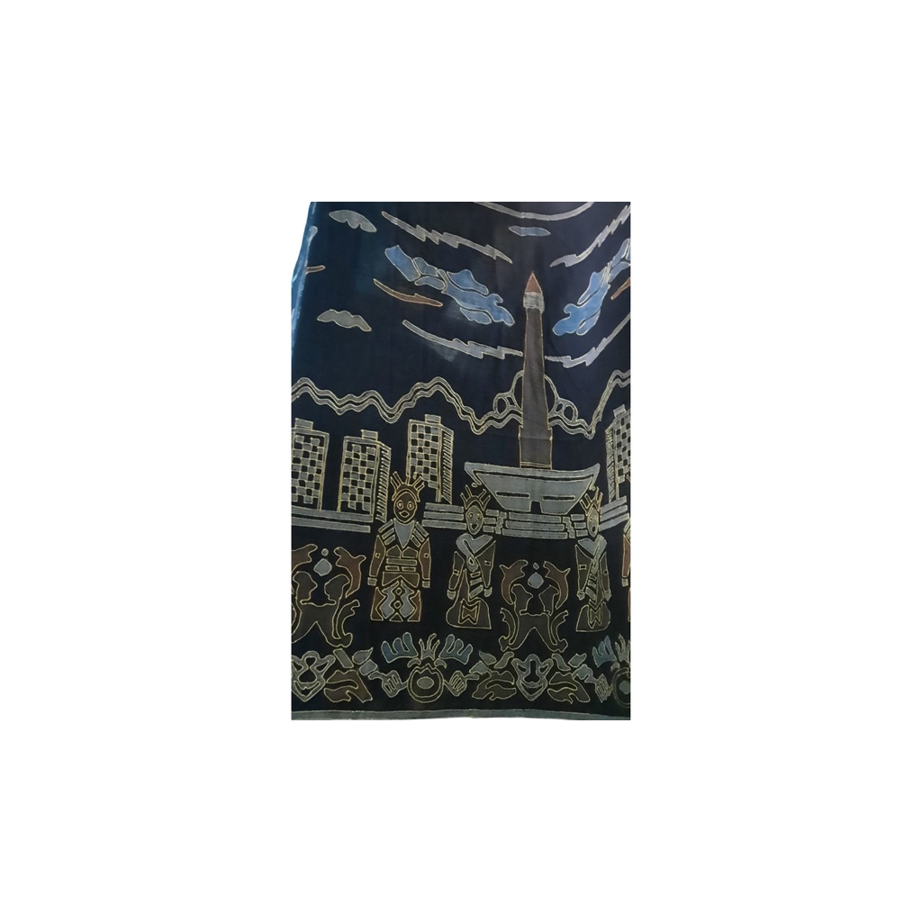 Jual Tenun eBoon Bahan Kemeja Tenun Ikat Monas Seragam | Shopee Indonesia