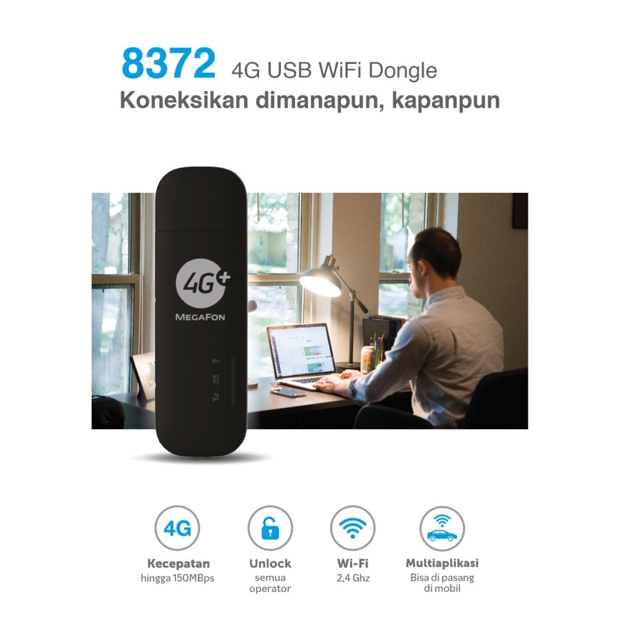 Jual USB MODEM WIFI WINGLE E8372 SPEED 4G LTE Wi-Fi DONGLE (UNLOCK ...