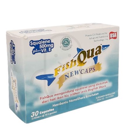 Jual FISHQUA MINYAK HATI IKAN HIU (30TAB) | Shopee Indonesia