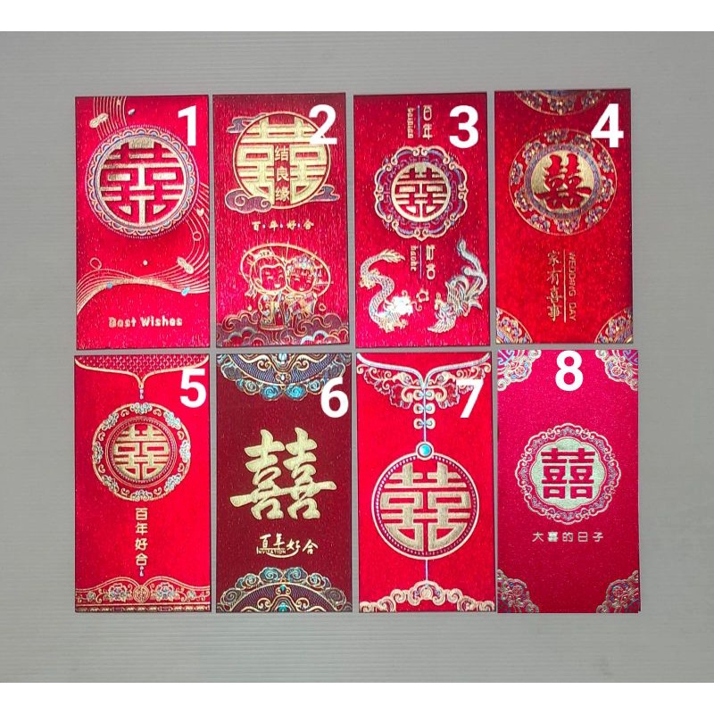 Jual Angpao married gliter angpao sangjit angpao wedding | Shopee Indonesia