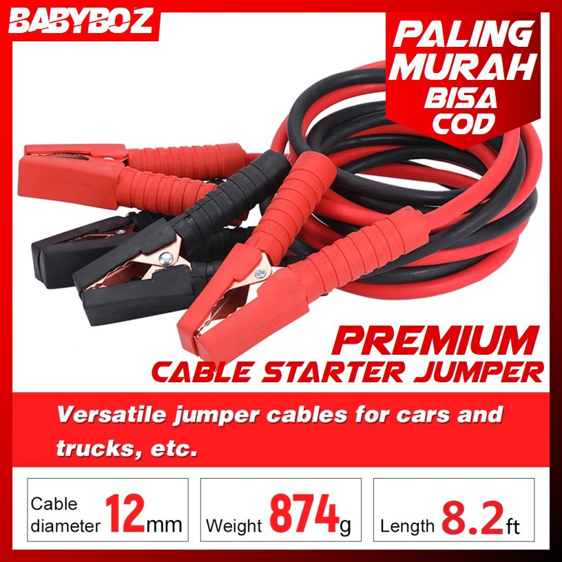 Jual BABYBOZ - Autoleader Kabel Starter Jumper AKI ACCU Leads Pure ...