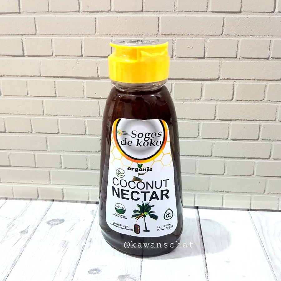 Jual Sogos de koko Organic Coconut Nectar Syrup Gula Kelapa Cair 290ml ...