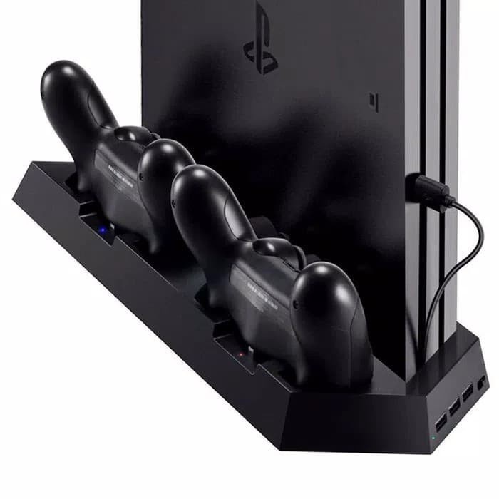 Jual multifunction fan cooling charging dock stand playstation PS 4 PS4 ...