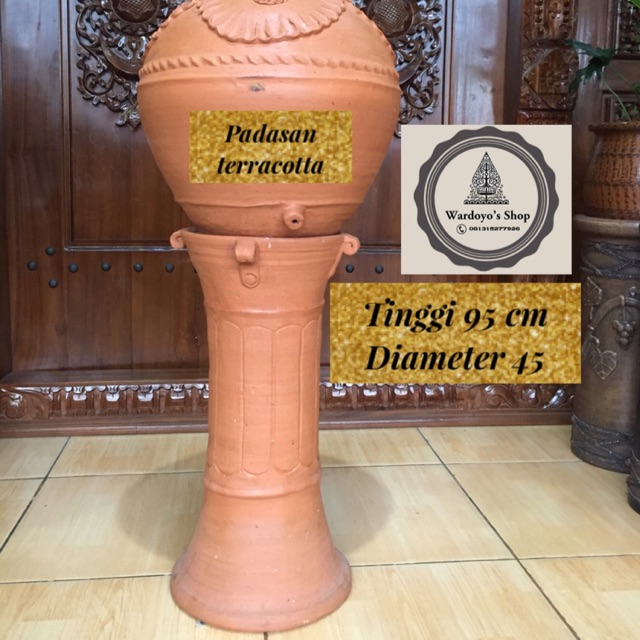 Jual Padasan terracotta wadah air mancur Utk wudhu | Shopee Indonesia