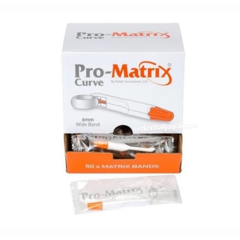 Jual Dental Jaya Promatrix Curve // Matrix with Handle // Restorasi ...