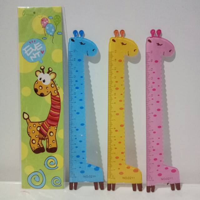 Jual Penggaris bentuk jerapah | Shopee Indonesia