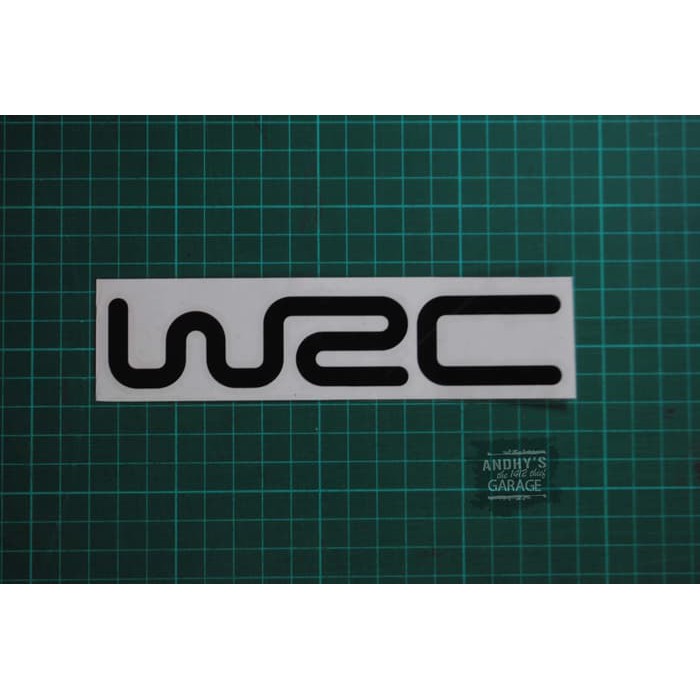 Jual Sticker / Stiker WRC World Rally Championship Logo | Shopee Indonesia