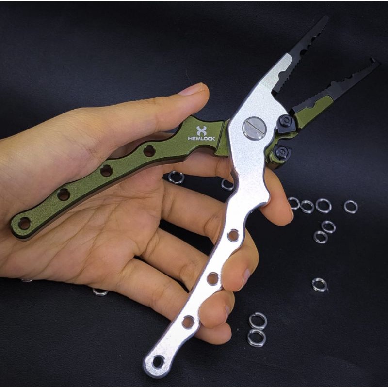 Jual TANG SPLIT RING Besar Popping Jigging HEMLOCK berbahan Full ...