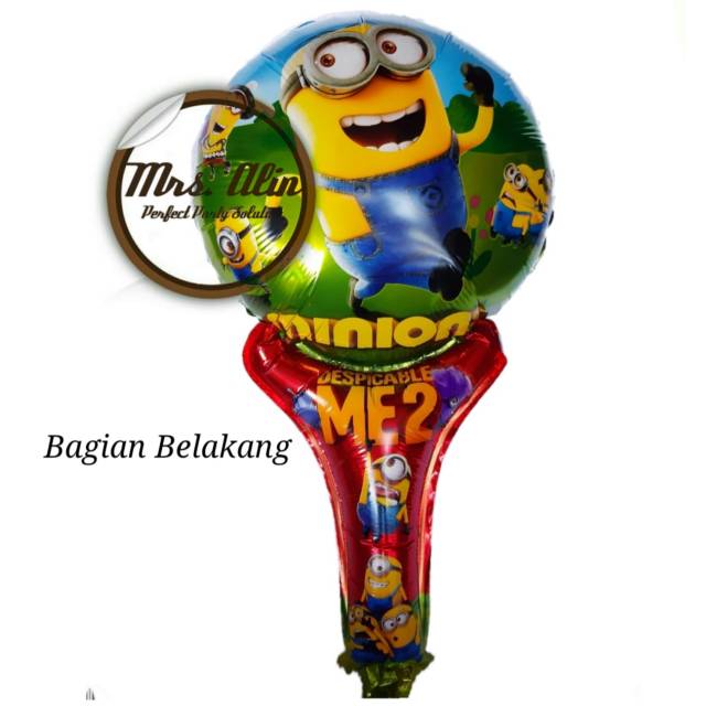 Jual Balon Pentung Minions - Balon Tongkat - Balon Souvenir - Balon ...