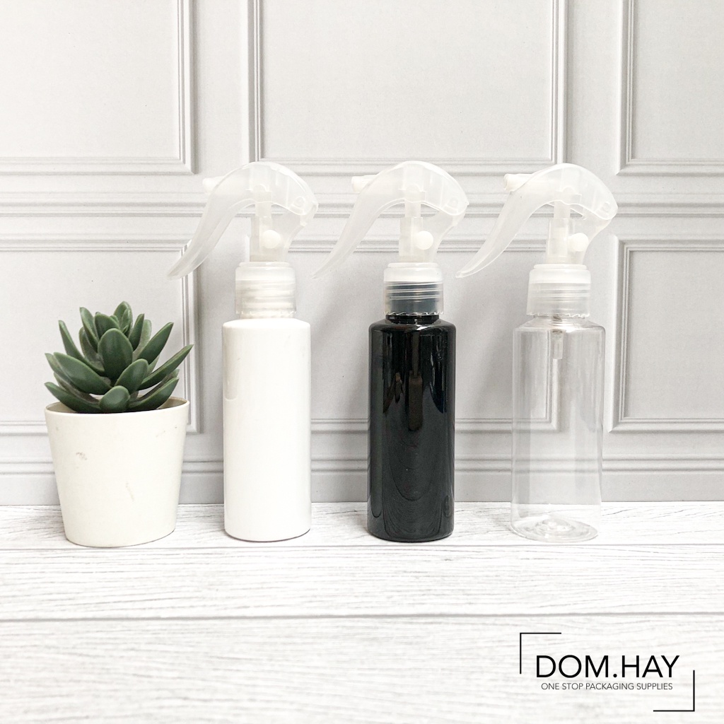 Jual Botol Trigger Spray Clear 100ml RF Plastik PET Botol Semprot Tanaman Handsanitizer ...