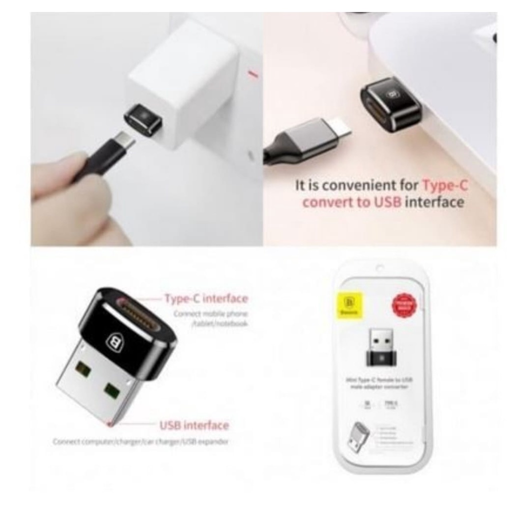 Jual J431 ORIGINAL 5A USB TYPE C UNIVERSAL JACK Adapter SAMBUNGAN CAS ...