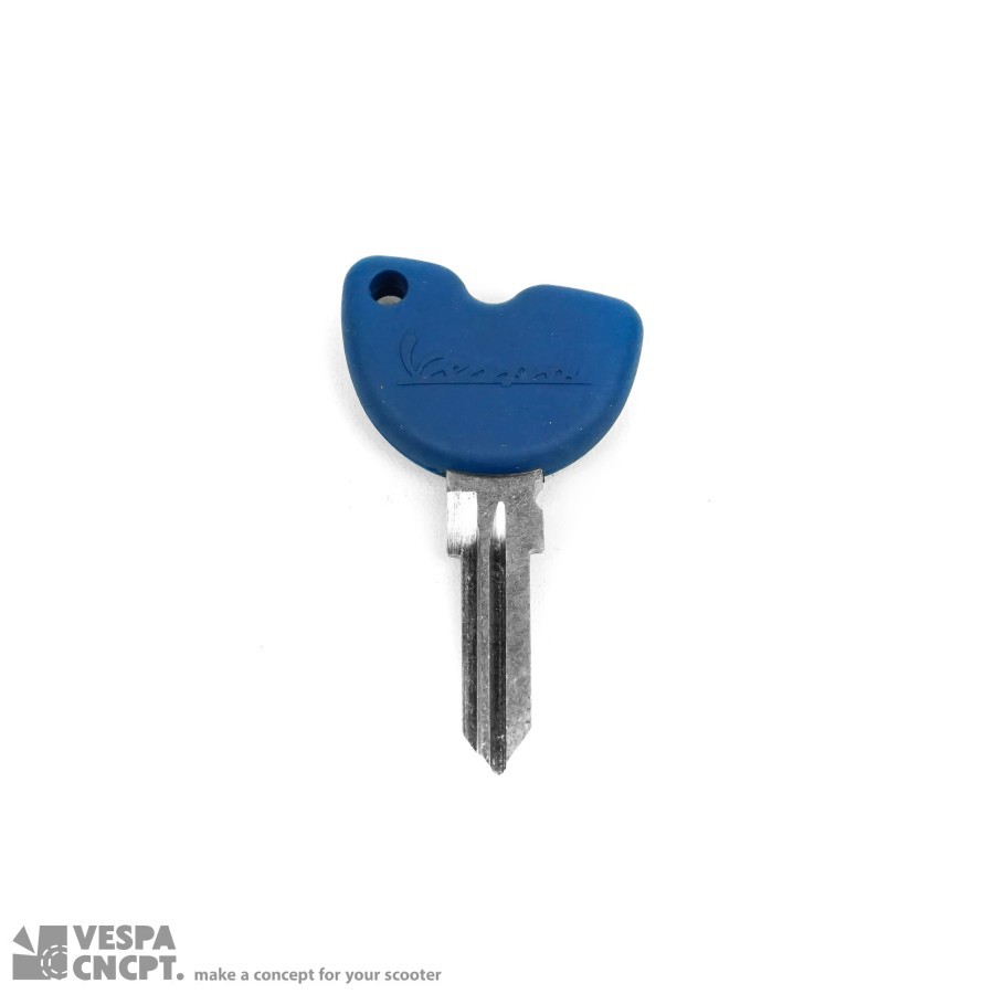 Jual PIAGGIO ORIGINAL KEY BLUE BLANK TRANSPONDER FOR ALL MODERN VESPA ...