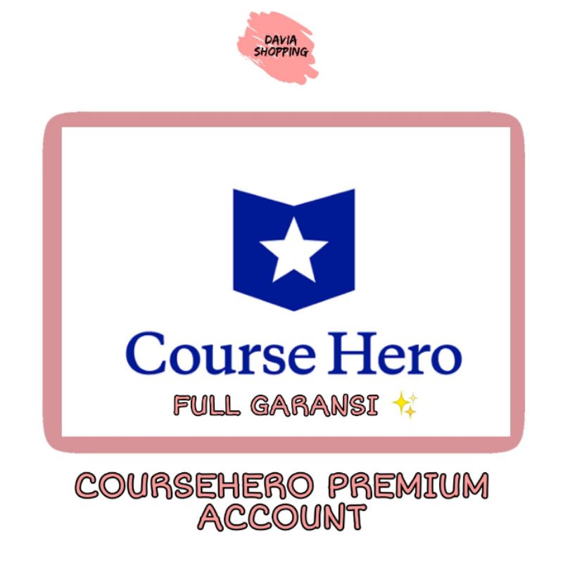 Jual (READY) Software Private account Coursehero premium / course hero premium / Course hero ...