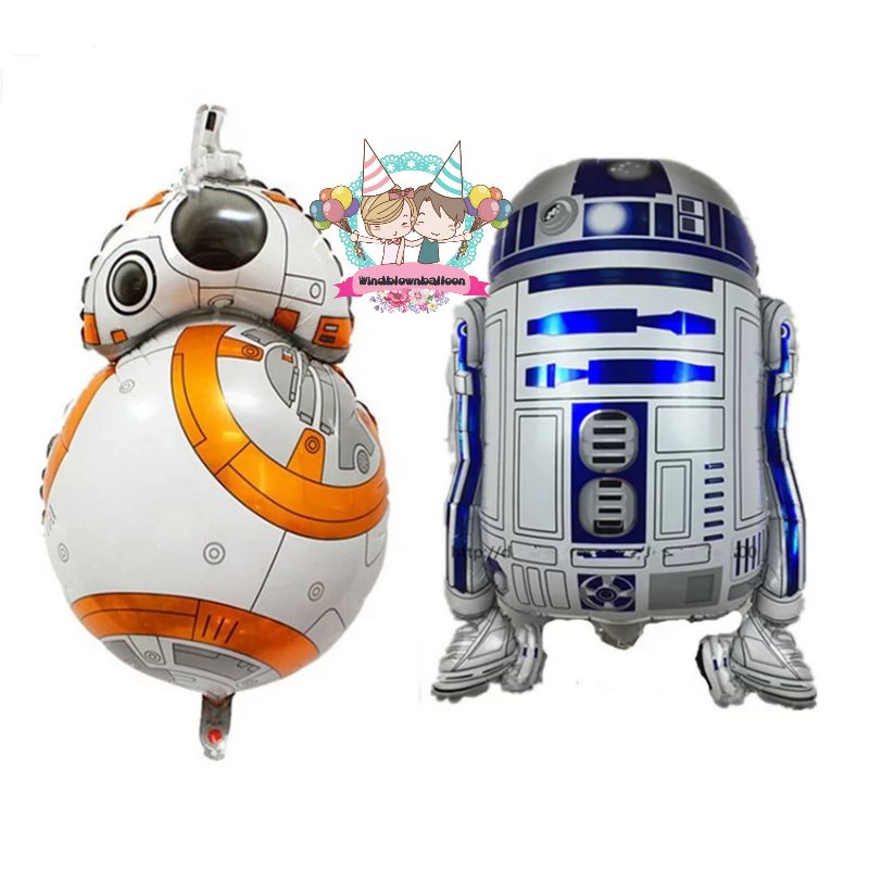 Jual WINDBLOWN BALON STAR WARS ROBOT FOR HBD BIRTHDAY BOY / ULTAH ANAK COWO | Shopee Indonesia