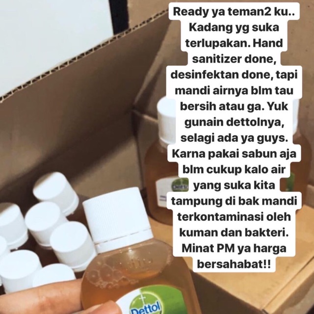 Jual Dettol antiseptic 45ml | Shopee Indonesia