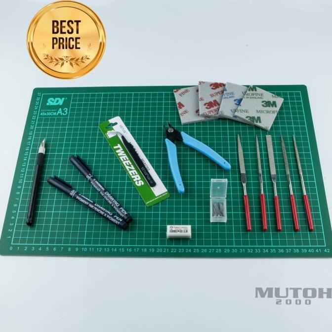 Jual Gunpla Gundam Tools Set Tool Set Toolset Toolkit| Sdi A3 (Lengkap ...
