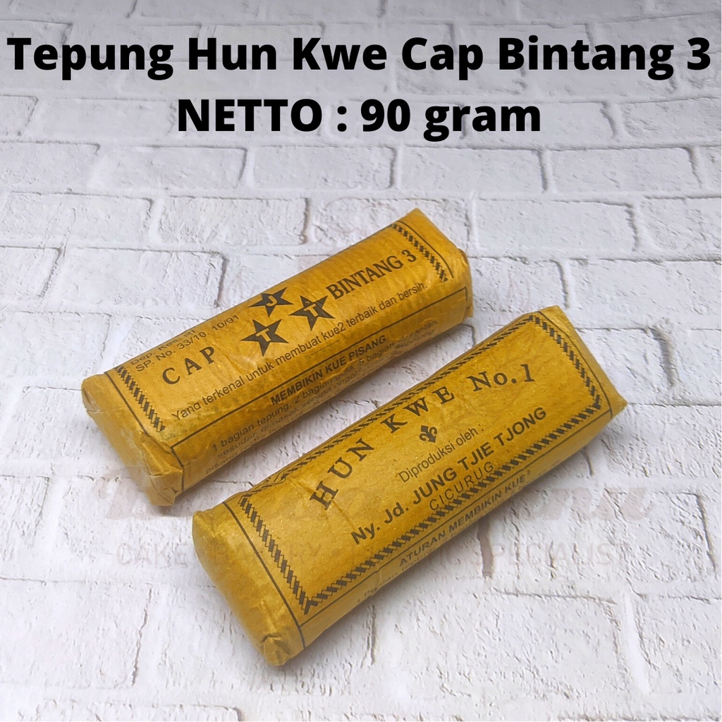 Jual Tepung Hun Kwe Cap Bintang 3 | Shopee Indonesia