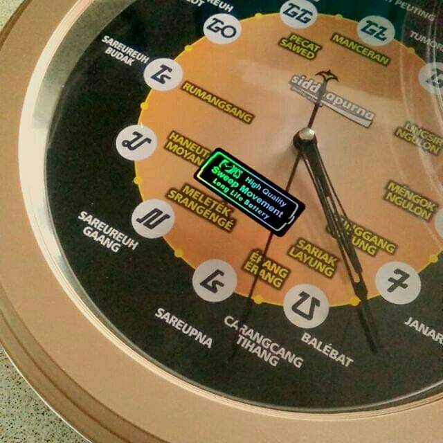 Jual Jam Dinding Unik (Jam Sunda) | Shopee Indonesia