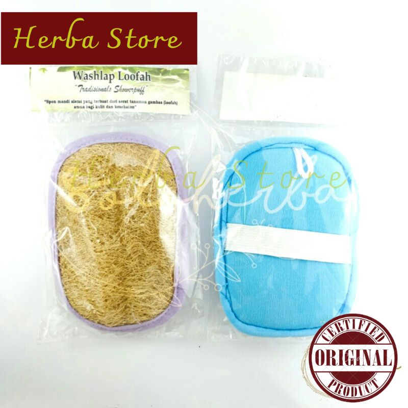 Jual Waslap Gambas Washlap Loofah Traditional Showerpuff | Shopee Indonesia