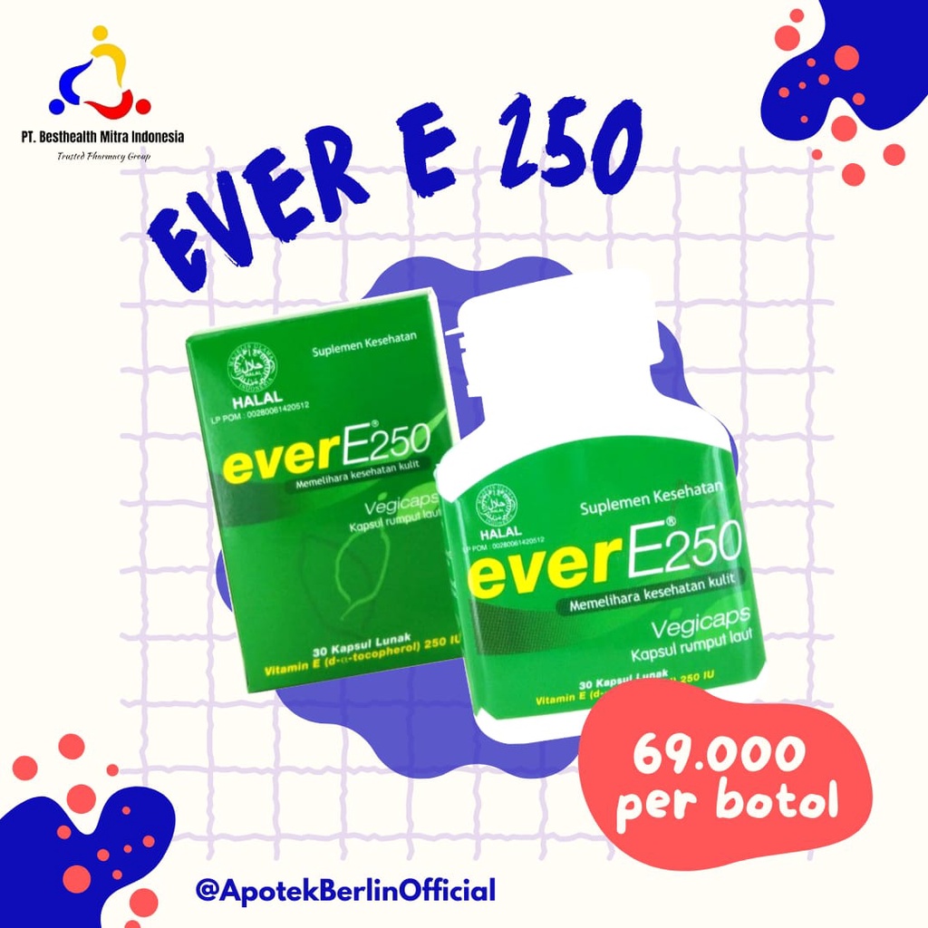 Jual EVER E 250 - 30 KAPSUL | Shopee Indonesia