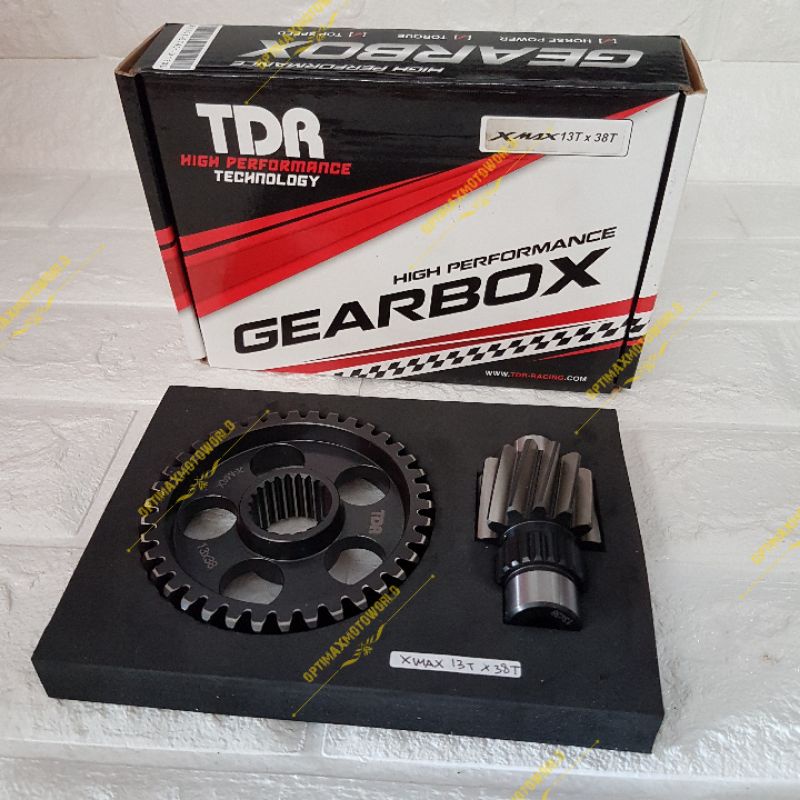 Jual Gear Box Rasio TDR X Max 13 x 38T Orignal | Shopee Indonesia