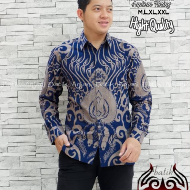 Jual Kamandanu Baju Batik Full Furing Katun Primissima | Shopee Indonesia