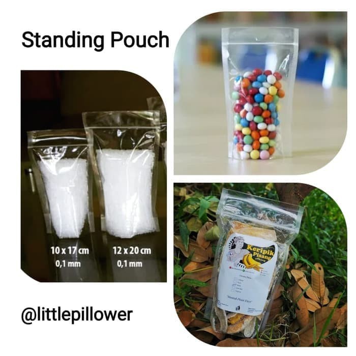 Jual Plastik Standing Pouch Ukuran 10x17(isi 50 pcs) | Shopee Indonesia