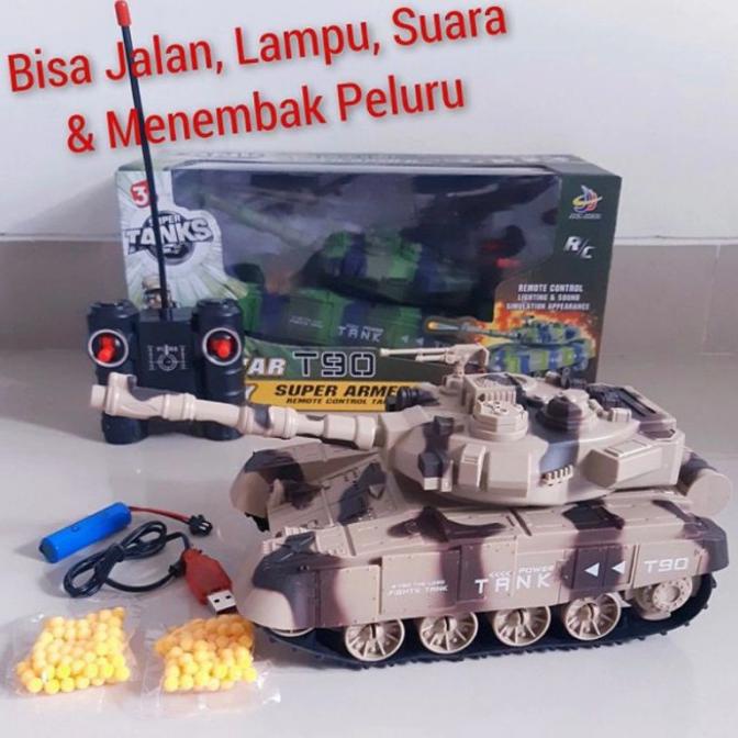 Jual Rc Tank M1A2 Abrams Bisa Menembakkan Peluru Skala 132 Mainan Tank ...