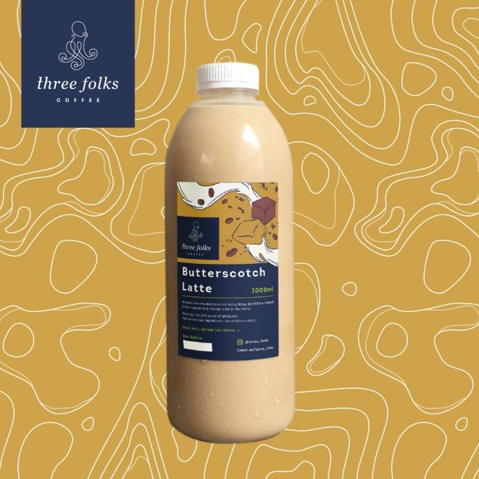 Jual TERBARU Kopi Susu 1 Liter F.O.L.K.S - Butterscotch Latte/MINUMAN ...