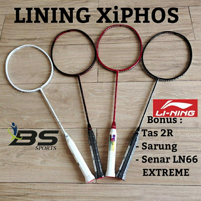Jual RAKET BADMINTON RAKET LINING XiPHOS X-1 / X1 ORIGINAL!! - White ...