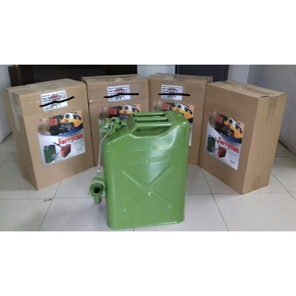 Jual jerigen metal KRISBOW 20 Liter jerigen besi jerrycan l xx | Shopee ...