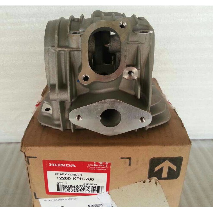 Jual CYLINDER HEAD SUPRA X 125 / KARISMA 12200-KPH-700 ORIGINAL AHM ...