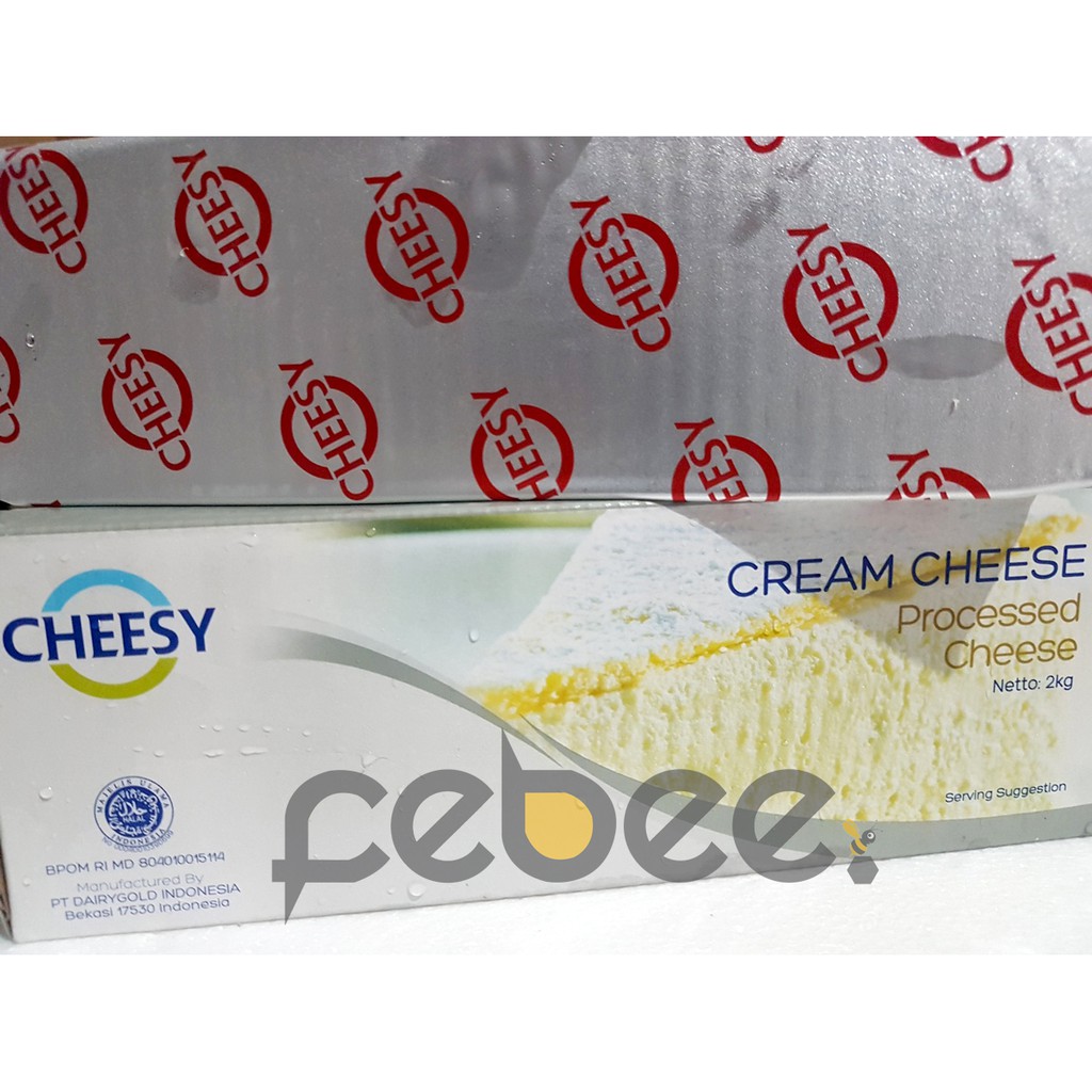Jual Cheesy Cream Cheese Potongan Repack +/- 250g | Shopee Indonesia
