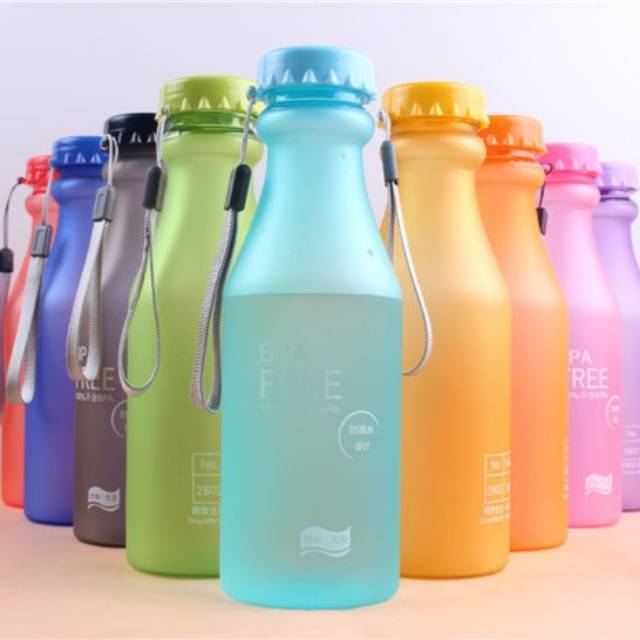 Jual Botol Air BPA FREE Colorful - Sport Water Bottle 550ml | Shopee ...