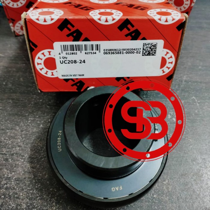 Jual Bearing Insert UC 208-24 FAG ORIGINAL | Shopee Indonesia