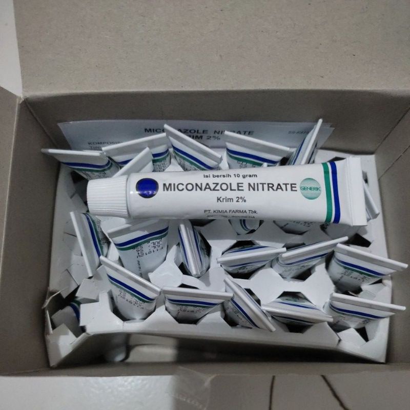 Jual MICONAZOLE NITRATE KRIM 2% per tube | Shopee Indonesia