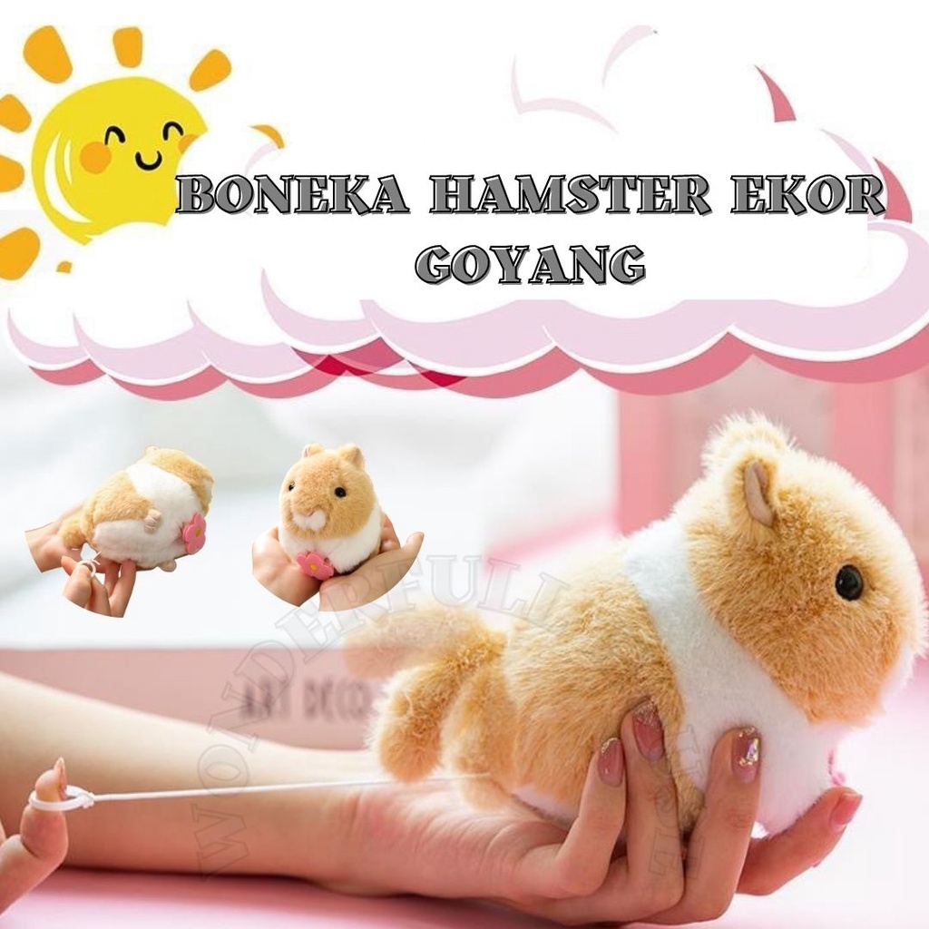 Jual Mainan Boneka Hamster Buntut Goyang Mainan Anak Perempuan | Shopee ...